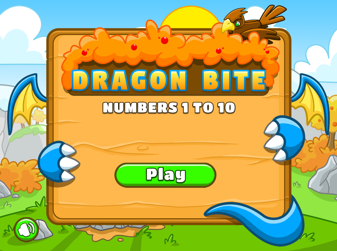 Numbers from One to Ten, ESL Kids Vocabulary Game – Dragon Game ...